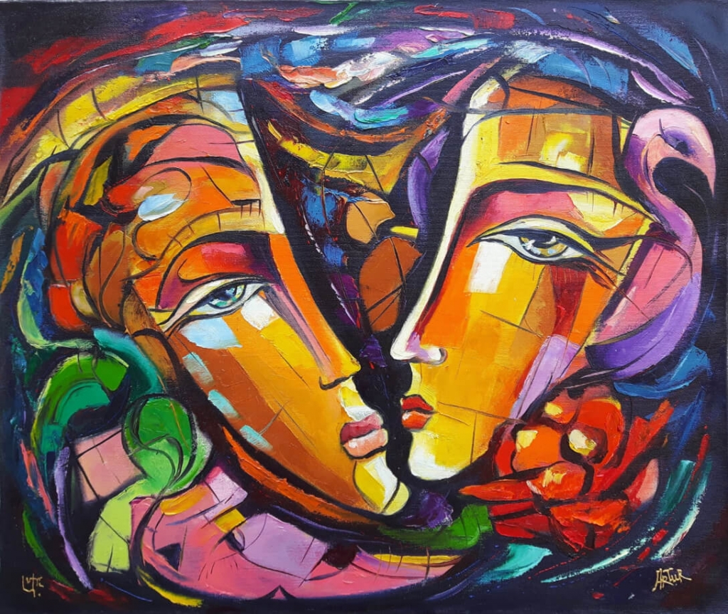 Masks, by Artur Pashikyan | Armenian Art