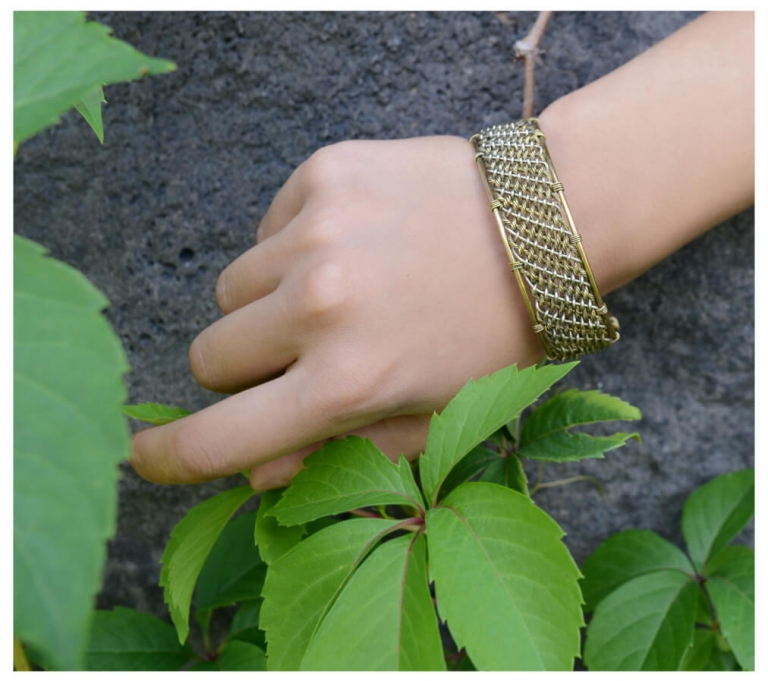 Tigranakert, by Varazdat Barsegian. Handmade bracelet. Armenian Art