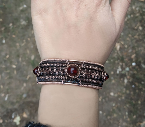 Tigranakert, by Varazdat Barsegian. Handmade bracelet. Armenian Art